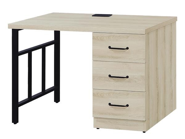 CL-957-5 橡木白4尺書桌 (不含|盛邑家具設計--現品家具