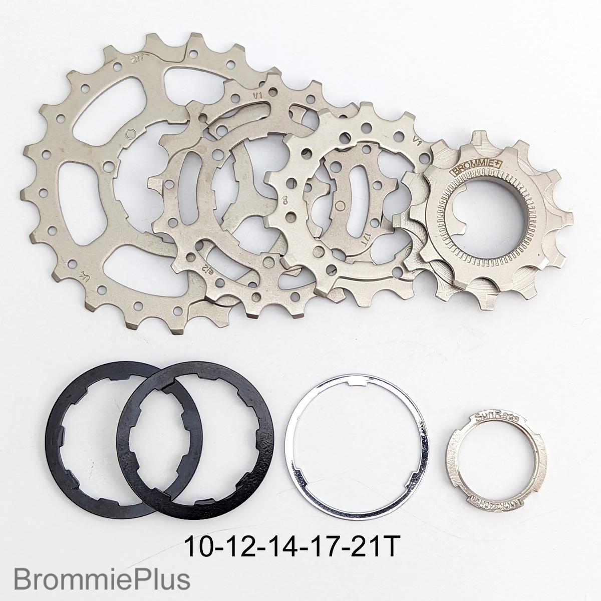 5 Speed Cog Set 10-1|-Brommieplus-Products