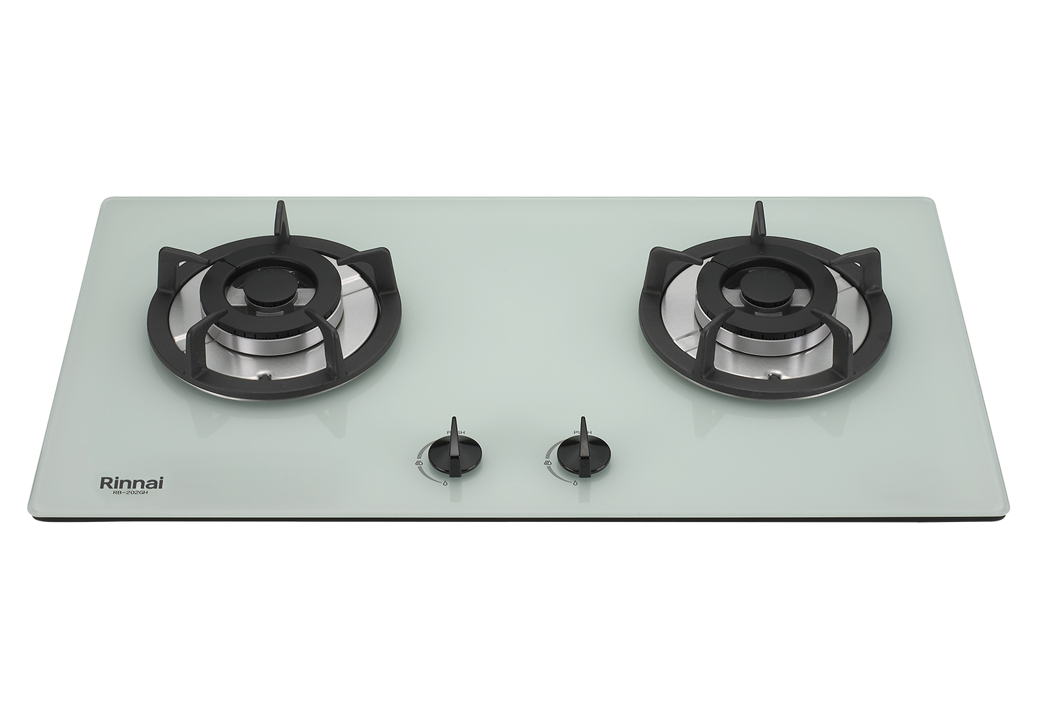 檯面式防漏玻璃雙口爐 RB-202GH|-宜蘭羅東廚具|青葉廚房衛浴生活館-作品Works