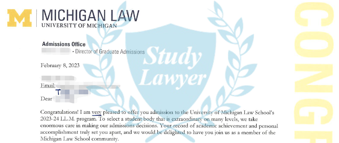 密西根、紐大、杜克LLM繼續放榜！學律申請者T14法學院offer數破百-學律留學教育顧問中心Study with US/UK lawyer 美國留學申請專家