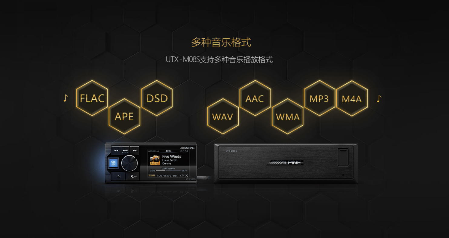 UTX-M08分體式DSD音頻媒體播放器|-竹記貿易-產品資訊