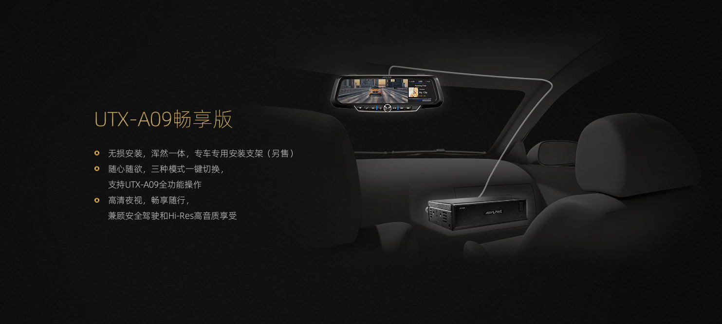 UTX-A09分體式Hi-Res高音質音|-竹記貿易-產品資訊