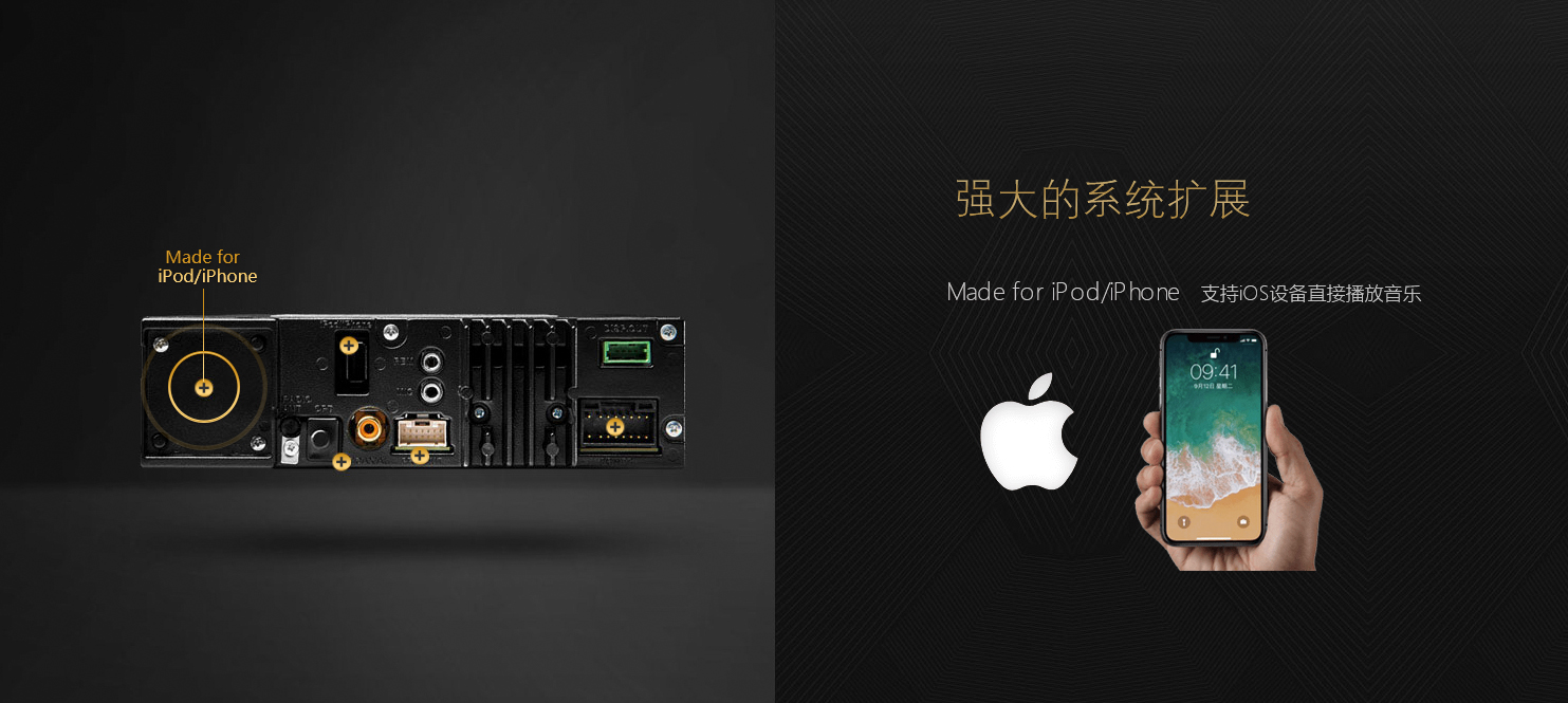 UTX-A09分體式Hi-Res高音質音|-竹記貿易-產品資訊